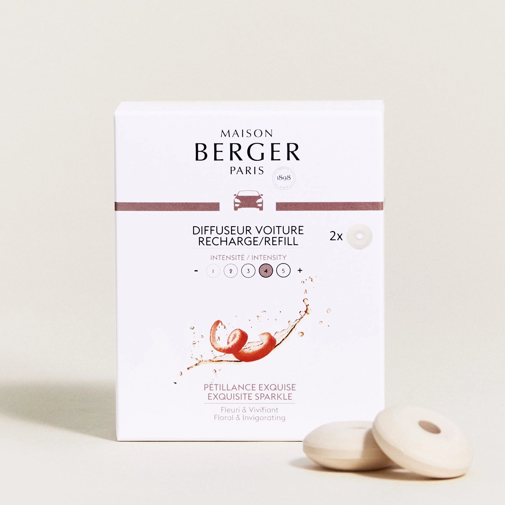 Exquisite Sparkle Car Diffuser Refills – Bubbles Showers and Bathrooms