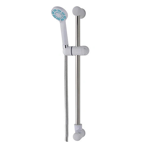 MX Function Eco White & Chrome Shower Kit – Bubbles Showers and Bathrooms