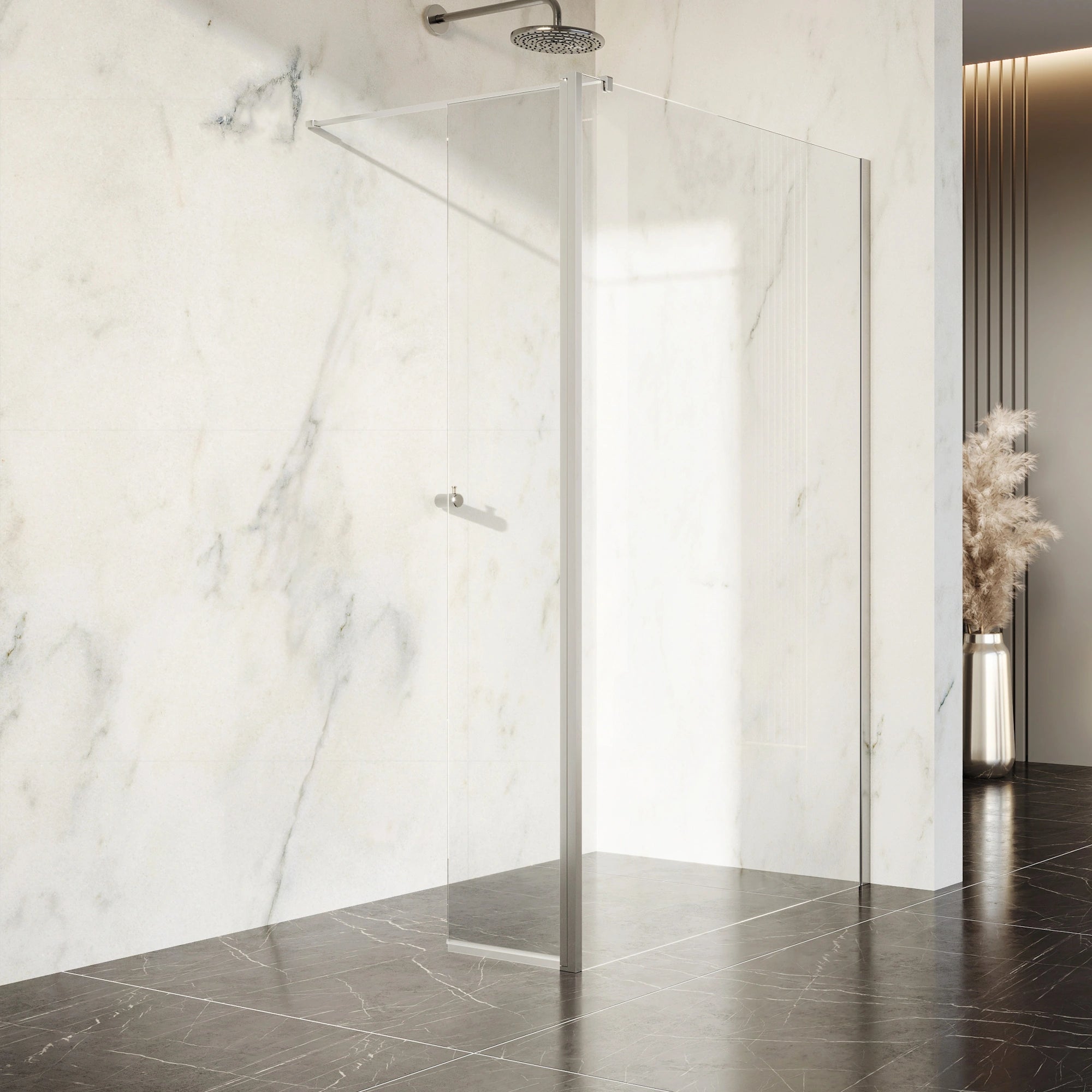 Minos Swivel Panel 200mm – Bubbles Showers and Bathrooms