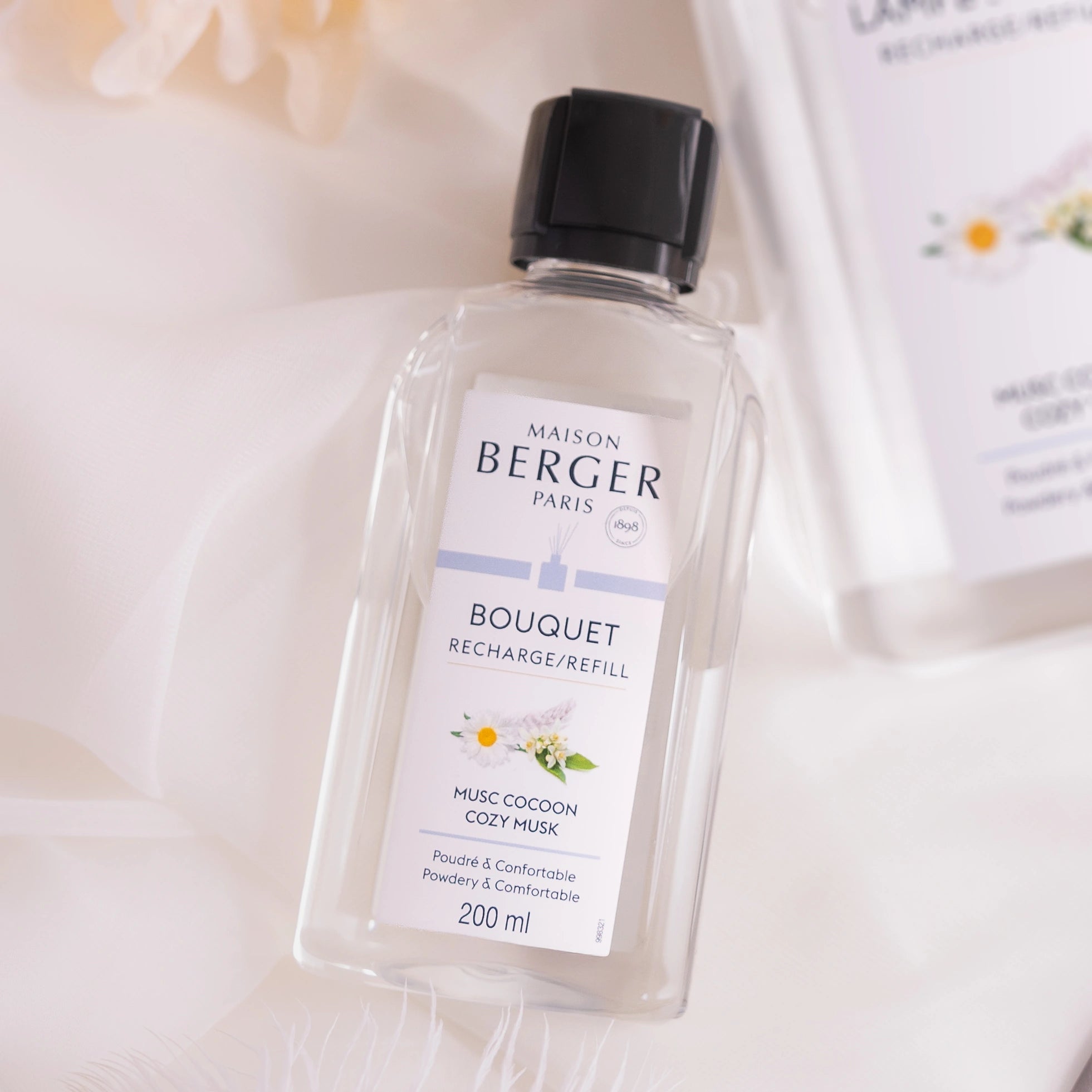 Cozy Musk Scented Bouquet Diffuser Refill 200ml - Maison Berger Paris ...