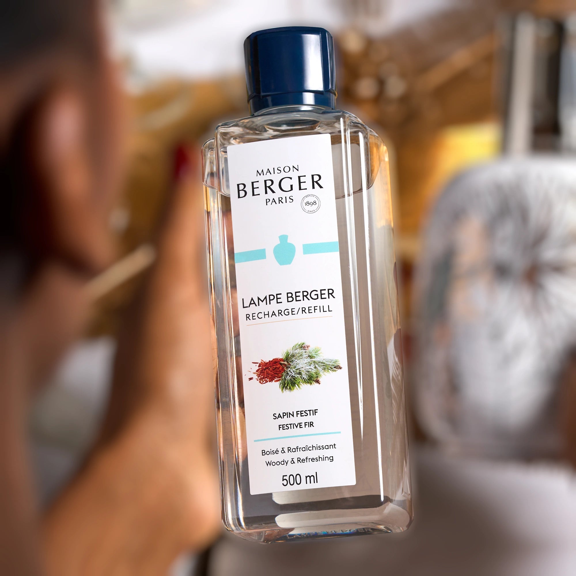 Festive Fir Lamp Berger Refill 500ml - Maison Berger Paris – Bubbles ...