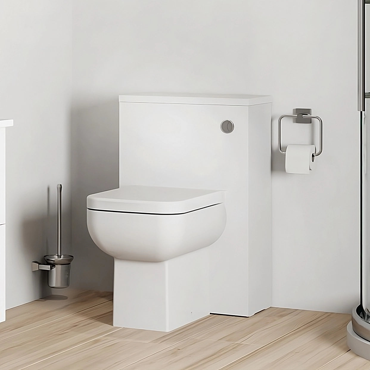 Purity Kartell Gloss & Oak Finish WC Unit – Bubbles Showers and Bathrooms