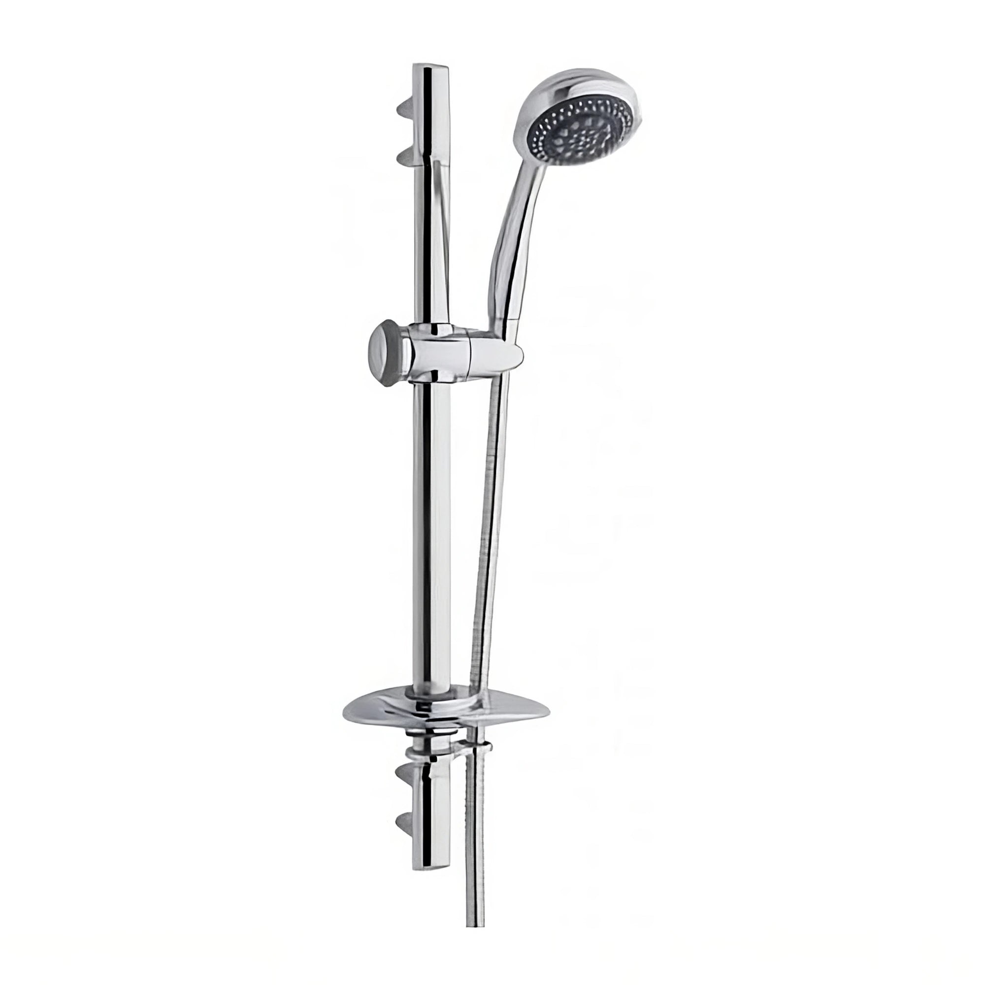 Round Vision Straight Multi Functional Chrome Shower Kit MX Group ...